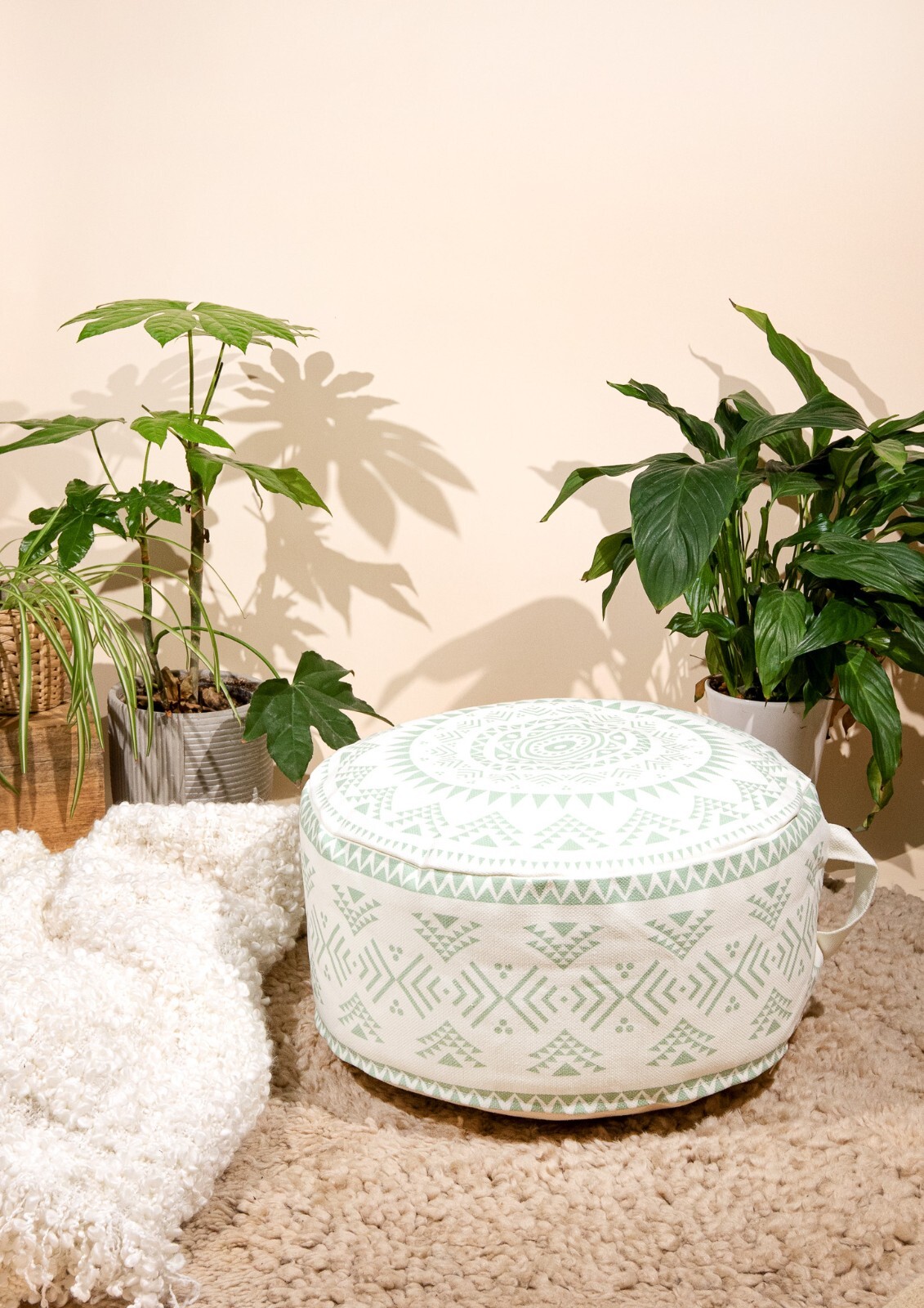 BoHo Style Pouffe Pre Filled | eBay