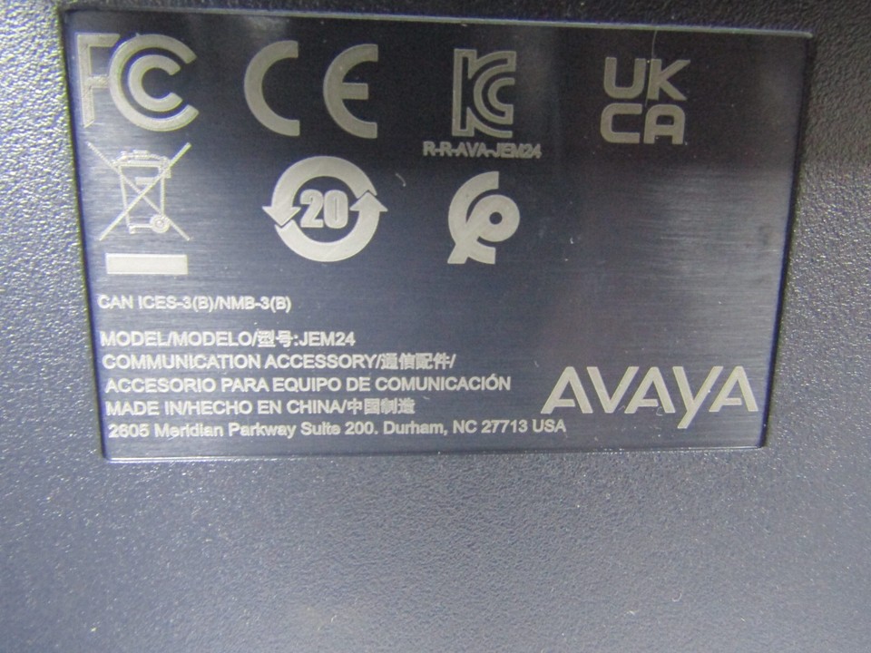 🔥NEW AVAYA J179 D03A 700513569 WITH JEM24 IP 32 LINE COLOR PHONE COBALT ...