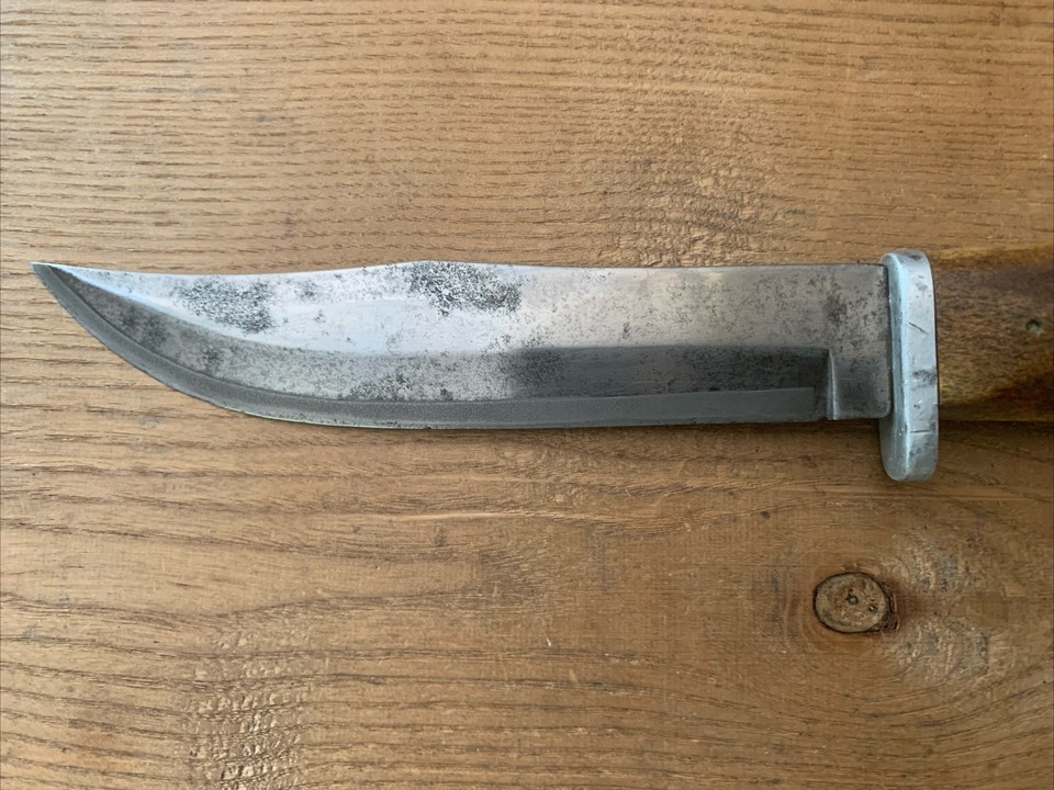 Vintage German (?) Stag Sabre Hunting Knife Stag Handle Nice - 10” | eBay