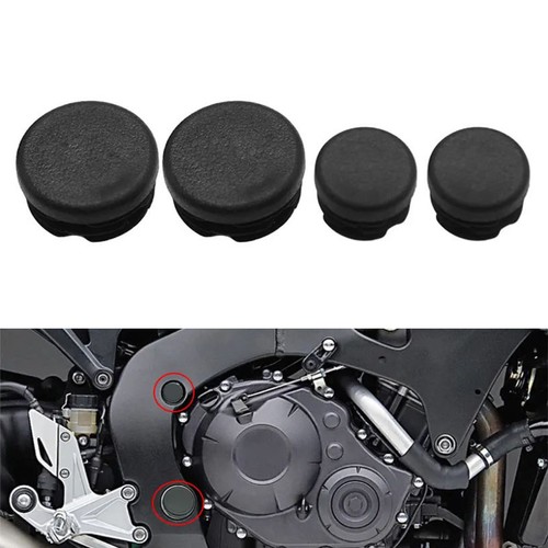 Motorcycle Frame Hole Cover Caps Plug Decorative Set 4PCS? | eBay