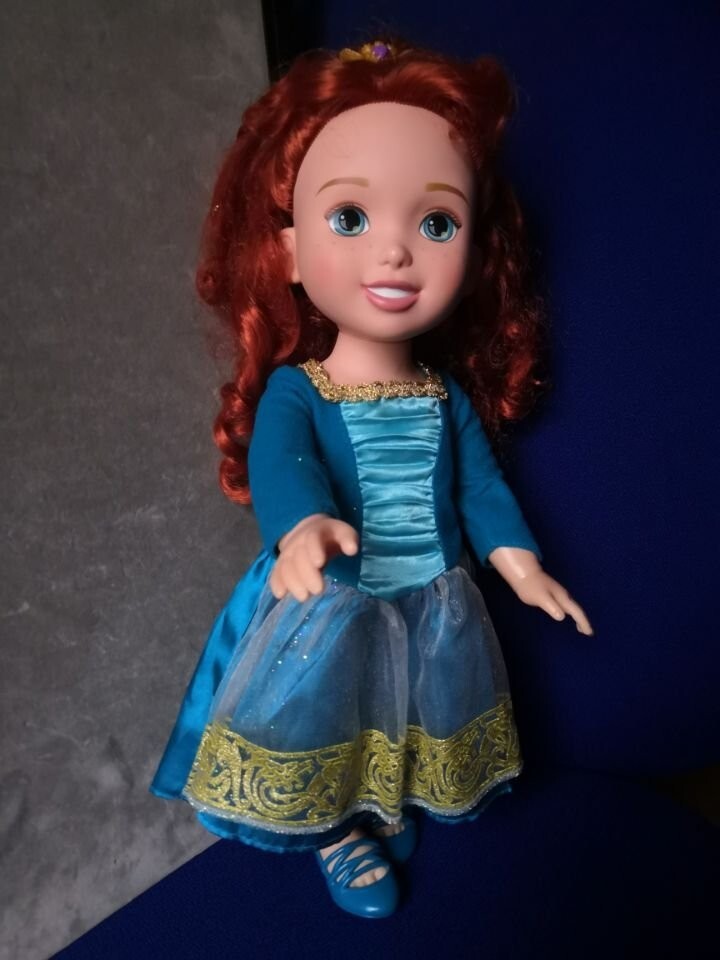 Disney Brave Princess Merida Doll w/Crown Red Hair By TollyTots Limited ...