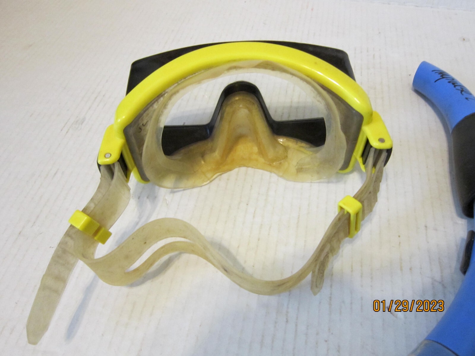 Vintage Dacor Tempered Lens Diving Mask Made in Japan With Aqua Lung ...
