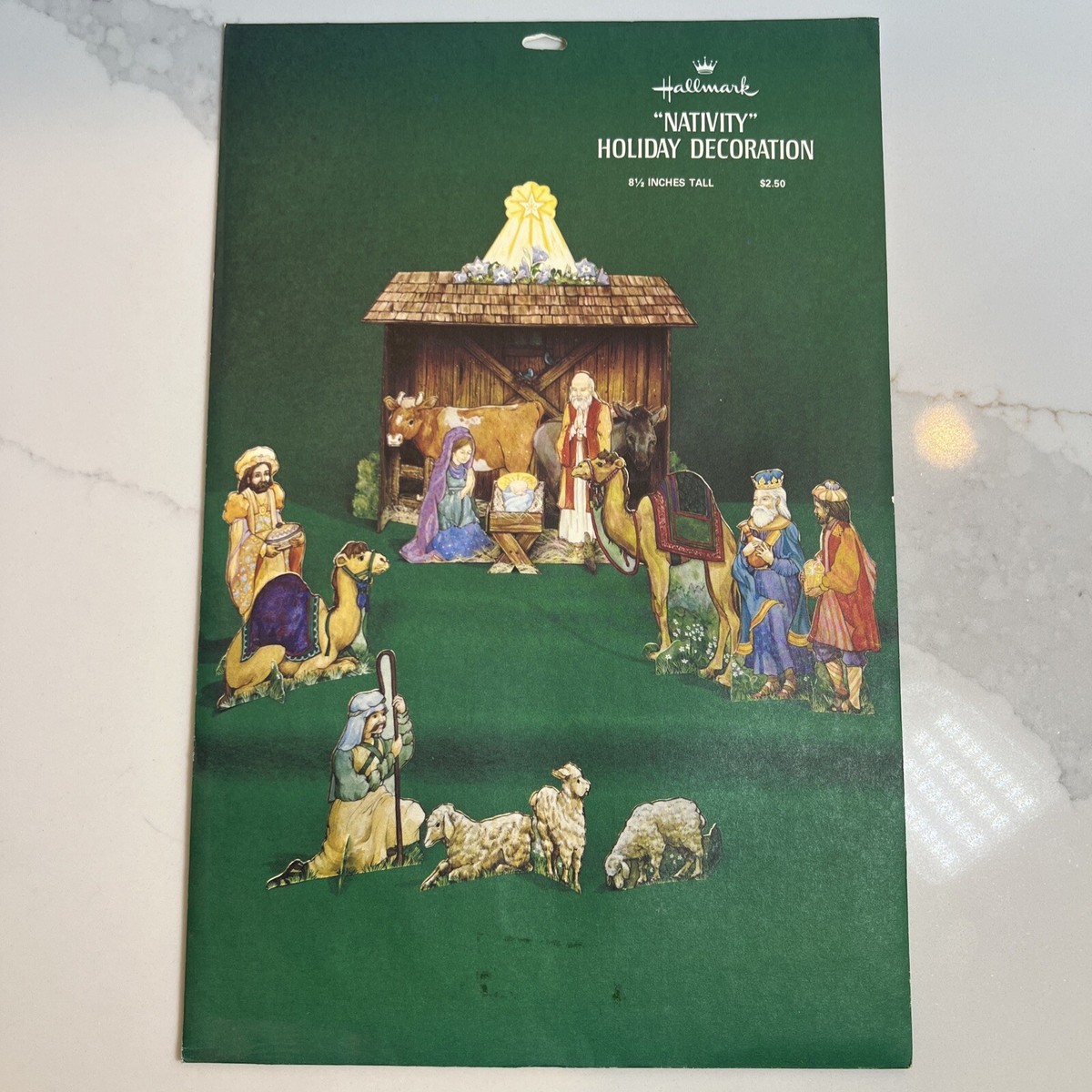Christmas Nativity Scene Cutouts Poster Nativity Scene Miniatures