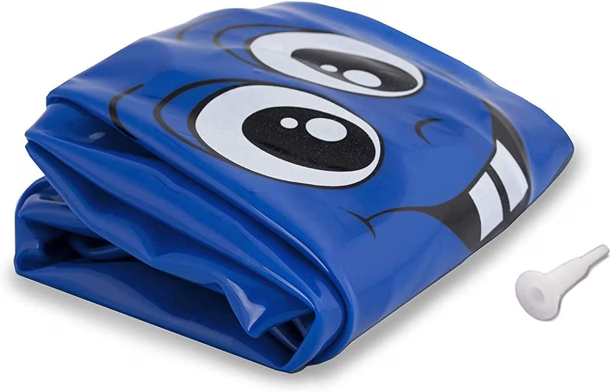 SKIPPY HOPPER BALL INFLATABLE CRAZY SMILEY FACE DURABLE RUBBER OUTDOOR ...