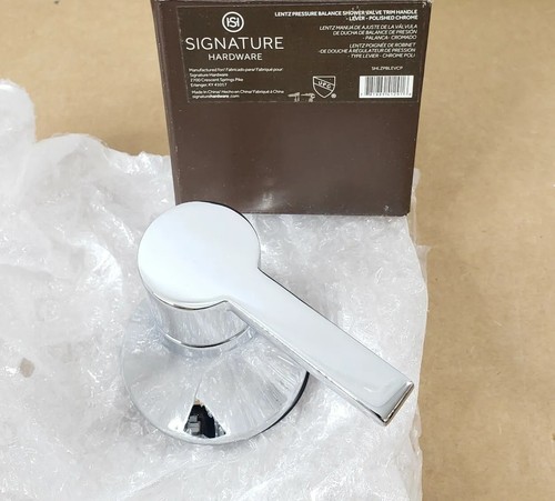 Signature hardware SHLZPBLEVCP Lentz shower valve trim handle | eBay