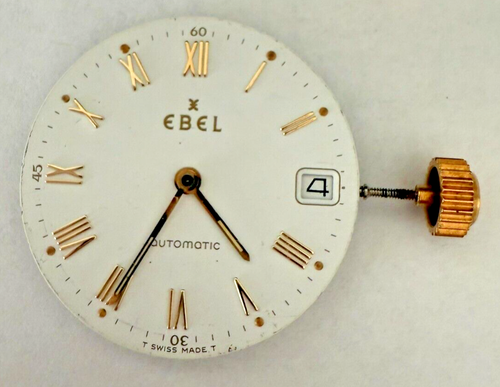 Ebel Automatic Swiss ladies watch movement with date, cal. 080, 8810 ...