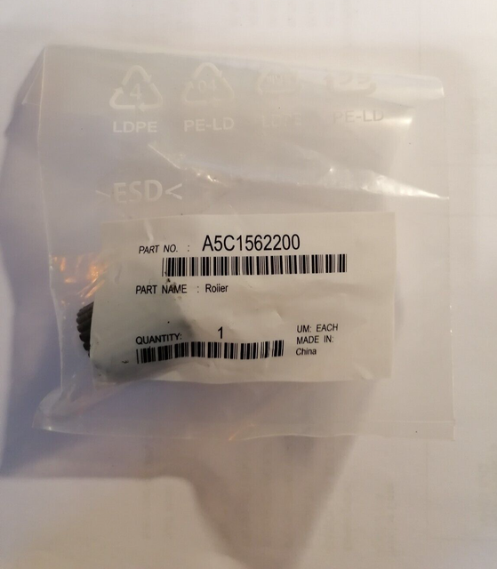 Genuine Konica Minolta A5C1562200 Ribbed Pickup Roller X 10 Units for ...