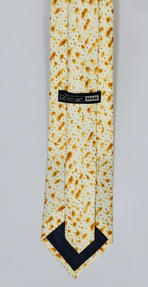 Matzah Men's Necktie Jewish Religious Holiday Matzo Passover Food Neck ...