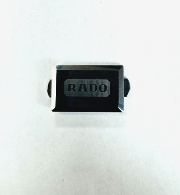 Original Rado 18mm Matt Black Titanium Clasp / Buckle | eBay