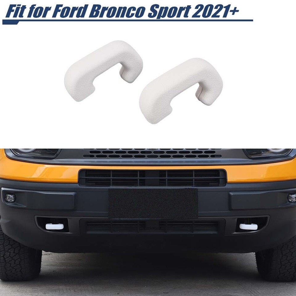 Front Bumper Track Tow Hook Trailer Protector Cover For Ford Bronco ...