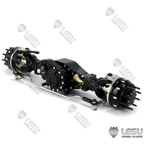 LESU Metal Differential Front Through Wheel Reduction Axle 1/14 RC ...