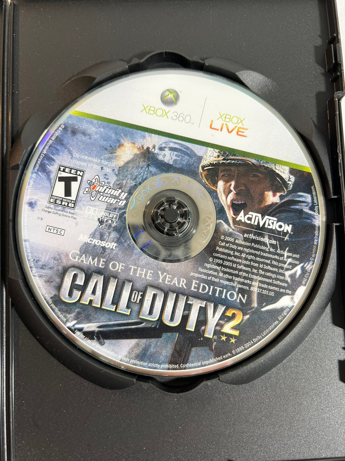 Call of Duty 2 - Xbox 360 (Game, Disc Only) 47875809376 | eBay