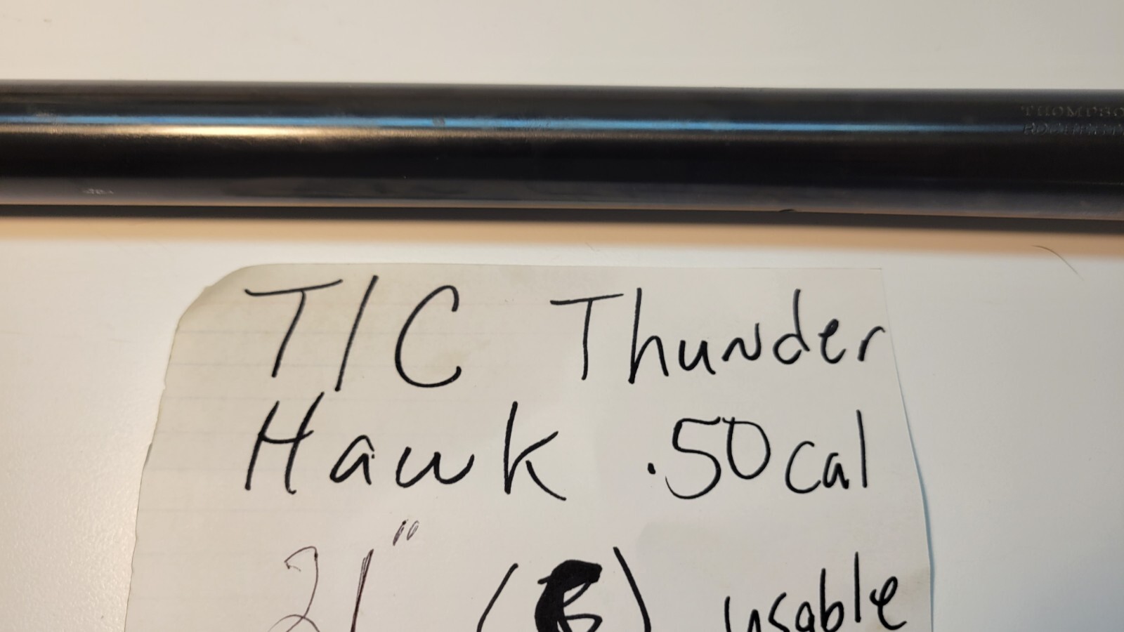 Thompson Center Thunder Hawk .50 Cal. Inline Muzzleloader Barrel No ...