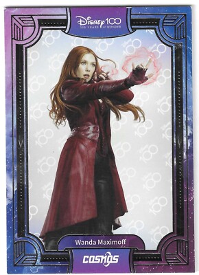WANDA MAXIMOFF 2023 KAKAWOW COSMOS DISNEY 100 ALL-STAR BASE CDQ-B-323 ...