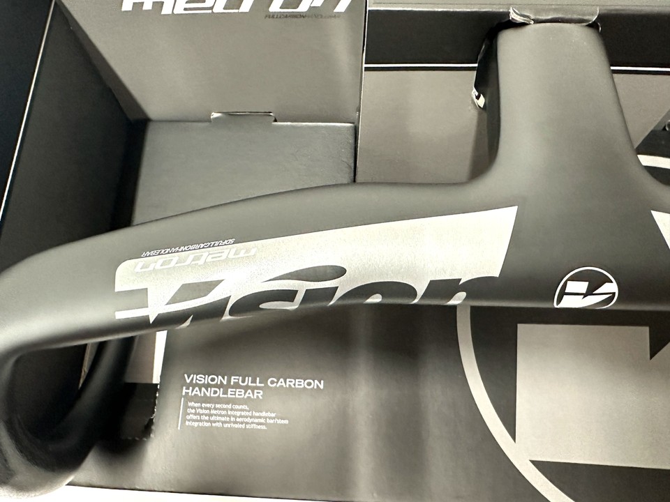 Vision Metron 5D ACR Integrated CARBON BIKE Handlebar 1-1/8" 130mm x ...