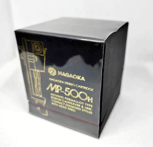 Nagaoka MP-500H MM cartridge with Headshell, 100% Brand New from Japan ...