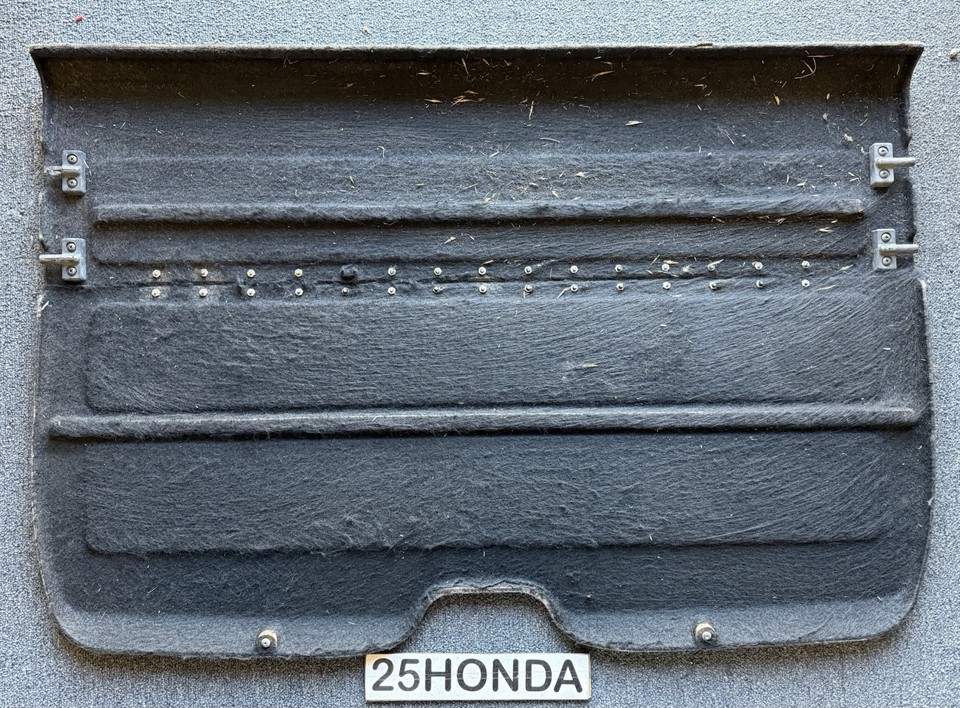1988-1991 Honda Crx Si Factory Rear Cargo Cover Black Ef Rare OEM JDM ...