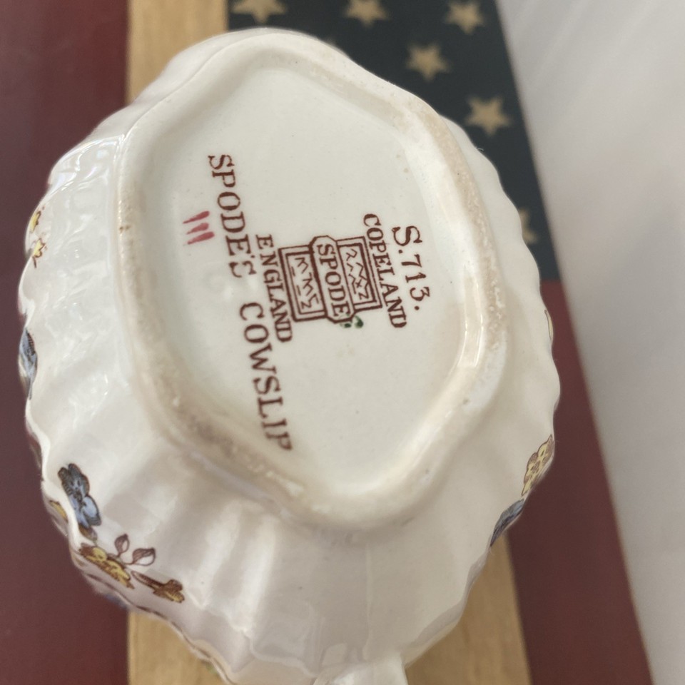 Spode Cowslip s713 Sugar & Creamer Set | eBay