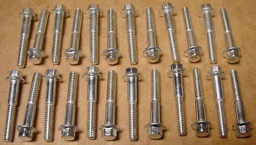 Rocker Arm Valve Cover Screws Harley Panhead Chrome | eBay