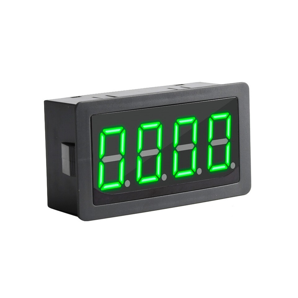 DC8-24V Digital LED Tachometer 10-9999RPM Speed Meter NPN Hall ...