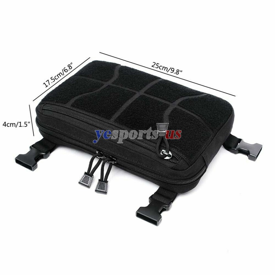 Hunting Combat Chest Rig Bag Tactical Molle Concealed Front Pouch Recon ...