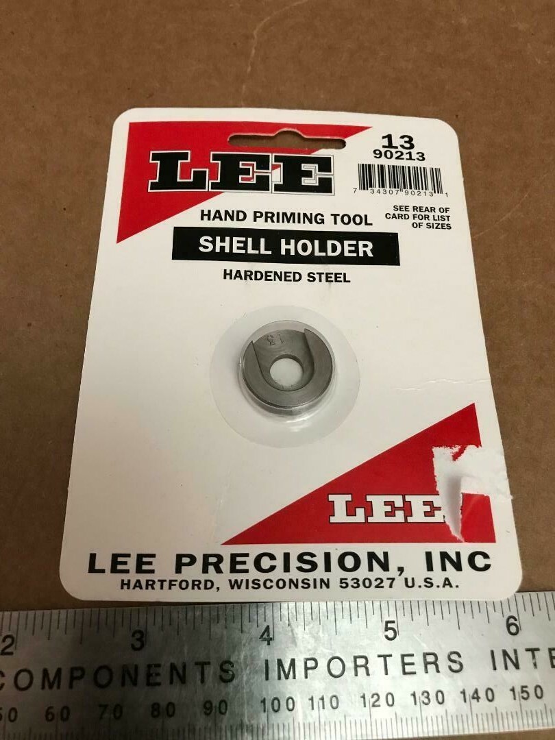 LEE Hand Priming Tool Shell Holder New in Package You choose size | eBay