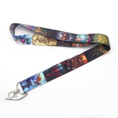 Anime Game Zelda Breath of the Wild Neck Strap Lanyards ID Card Keys ...
