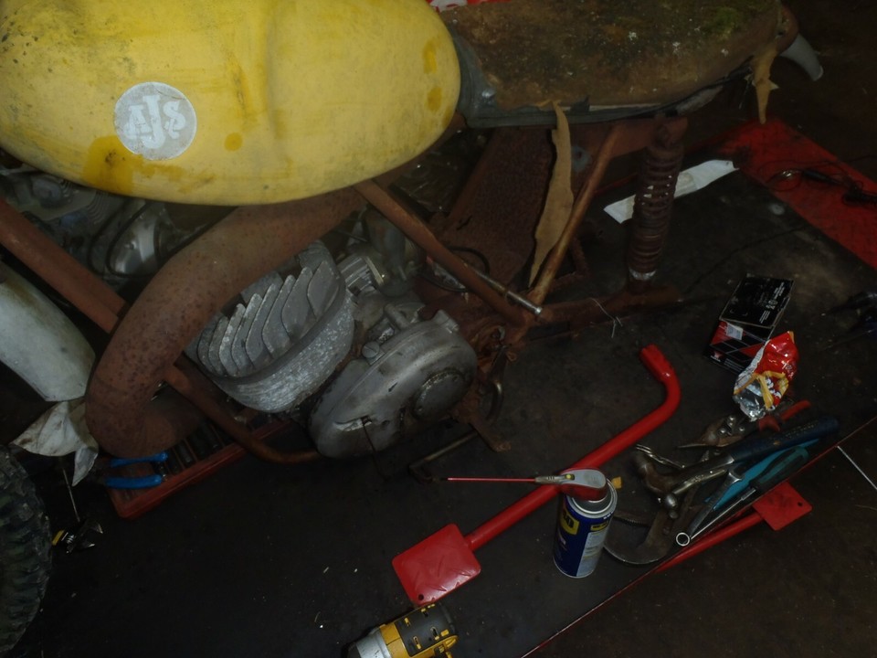 AJS 1969? Stormer main frame | eBay