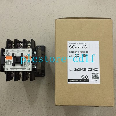 Fuji SC-N1/G DC 48V Magnetic Contactor 1PC New Free Shipping SCN1/G | eBay