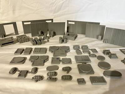 Warhammer 40k Terrain Starter Pack Wargaming Scenery Walls and Grebbles ...