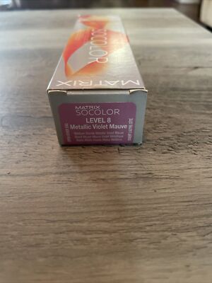 Matrix So Color Reflect Collection Level 8 Metallic Violet Mauve | eBay