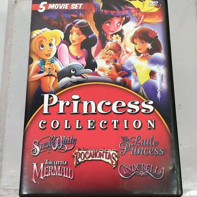 Princess Collection (2010 DVD) 5 Movie Set | eBay