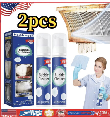 North Moon Bubble Cleaner Spray,All-Purpose Bubble Cleaner New With Box ...