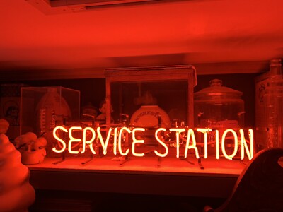 Antique Vintage RARE 1930s NOS Original SERVICE STATION Gas Station ...