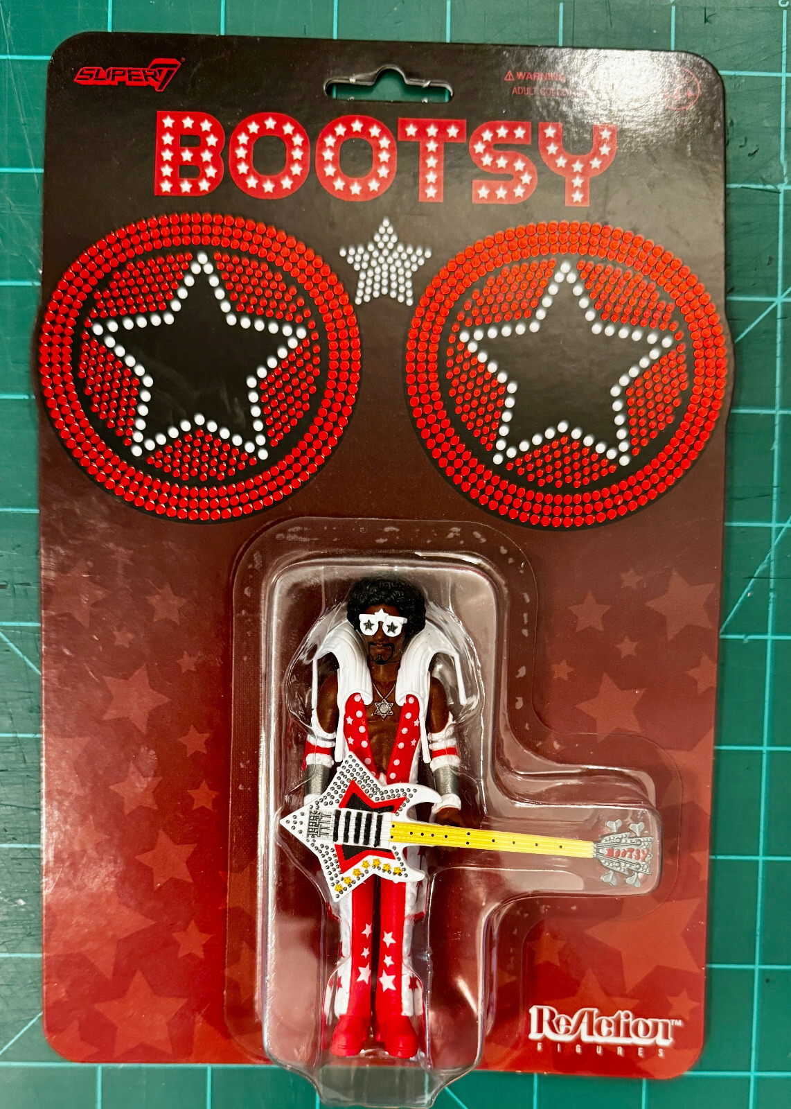 Bootsy Collins (Red and White) Reaction Figure Super 7 | eBay