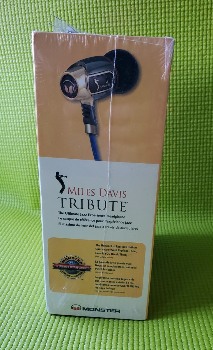 Monster Cable Miles Davis Tribute Earphones. SEALED | eBay Monster Cable Miles Davis Tribute Earphones. SEALED | eBay