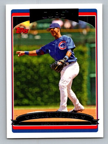 Ronny Cedeno Second Base Chicago Cubs Topps 2007 Card UH122 Memorabilia ...