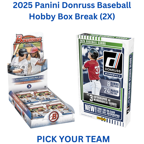 Philadelphia Phillies 2025 Bowman/Donruss Mixer 2X Hobby Box MLB Break ...