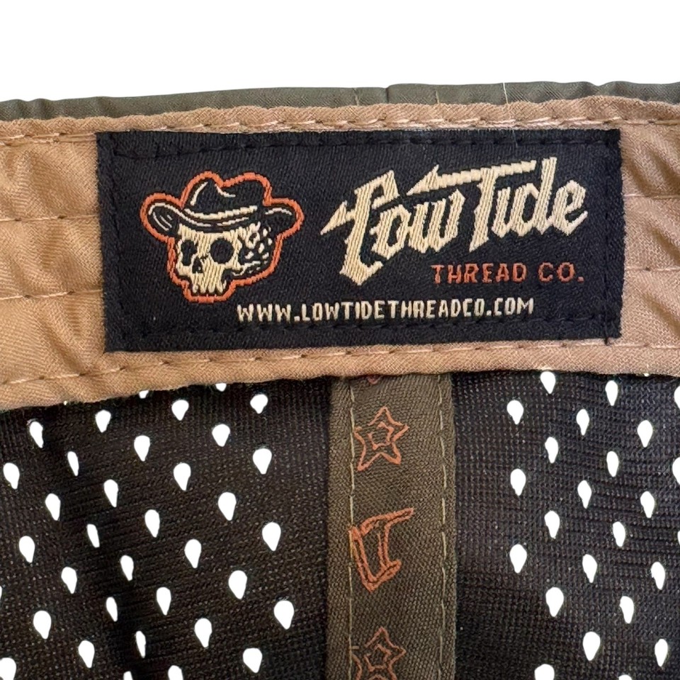 Banshee Low Tide Thread Co. Olive Green Rope Hat Adjustable Golf Outdoors | eBay