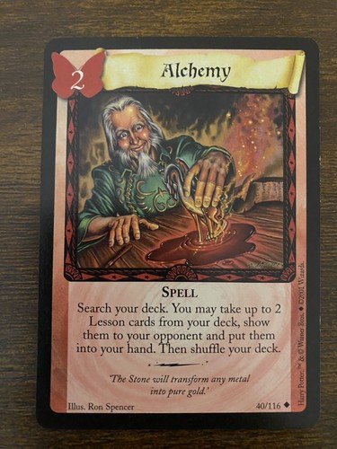 Harry Potter TCG Alchemy #40/116 Uncommon Card Base Set WOTC Wizard | eBay