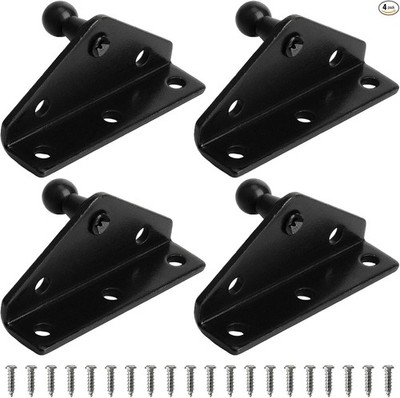 10mm Ball Stud Mounting Bracket for Gas Shock Spring -4 Angled L-Type ...