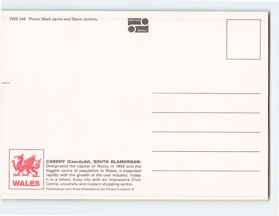Postcard Queen Street Cardiff Wales | eBay
