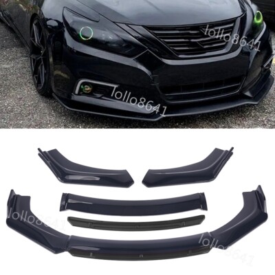 Front Bumper Lip Splitter Diffuser Protector Body Kit For Infiniti Q50 ...