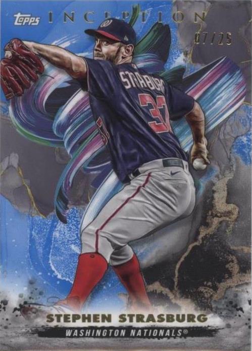 2023 Topps Inception - Stephen Strasburg #88 Blue /25 for sale online ...