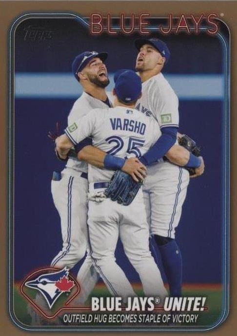 2024 Topps Series 1 - Checklist George Springer, Daulton Varsho, Kevin ...