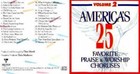 America's 25 Favorite Praise and Worship Choruses Volume 2 - VERY GOOD ...
