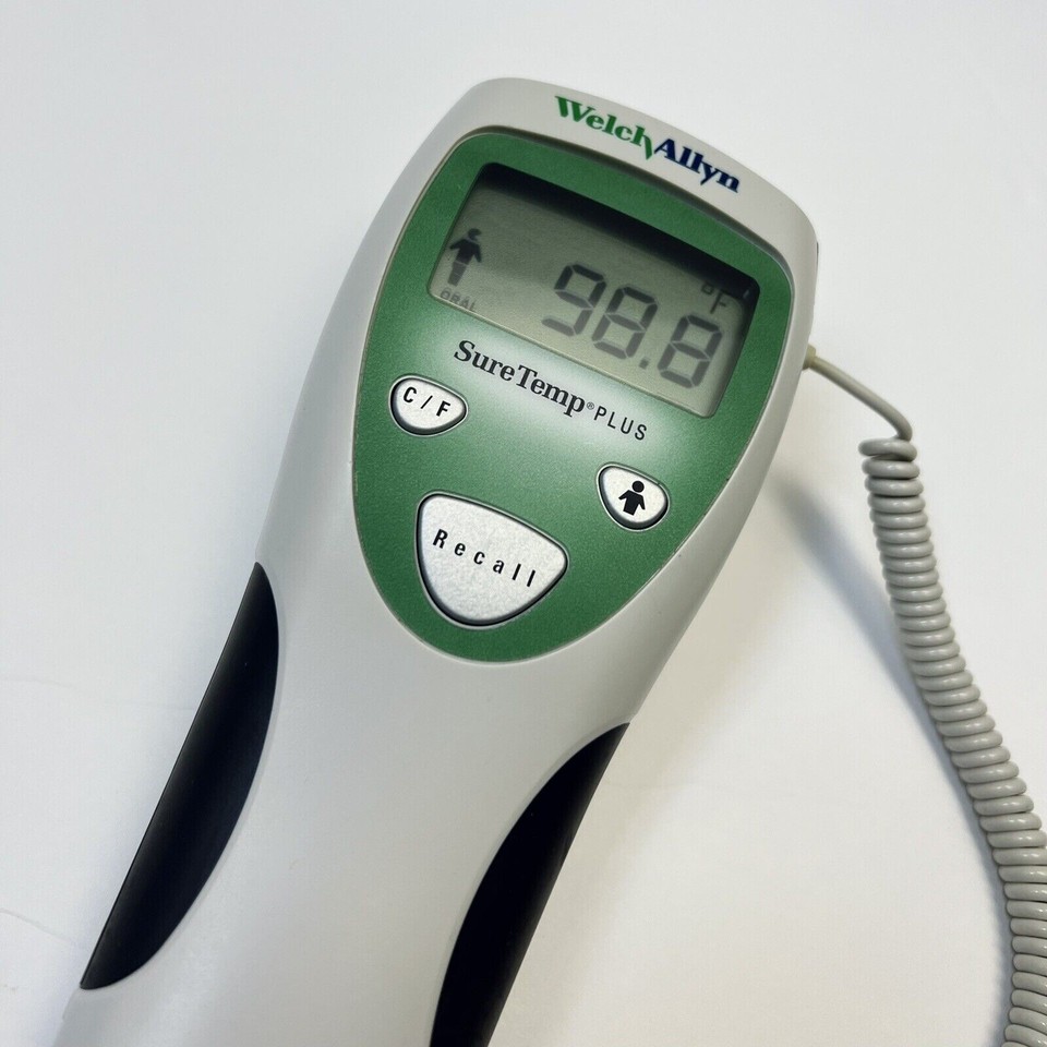 Welch Allyn Digital SureTemp Plus 690 Thermometer with Probe CALIBRATED ...
