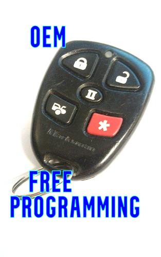 OEM MARKSMAN KEYLESS REMOTE START KEY FOB RED LED 5BT TRANSMITTER ...