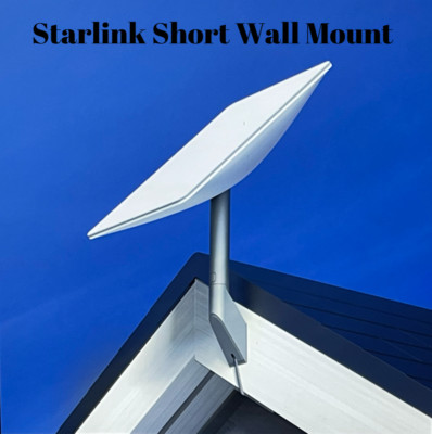 Starlink genuine Satellite SHORT WALL MOUNT WIFI Internet OEM V2 Gen 2 ...