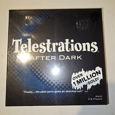 Telestrations: After Dark Party Game, Adult 4-8 Players, Fun, Draw ...